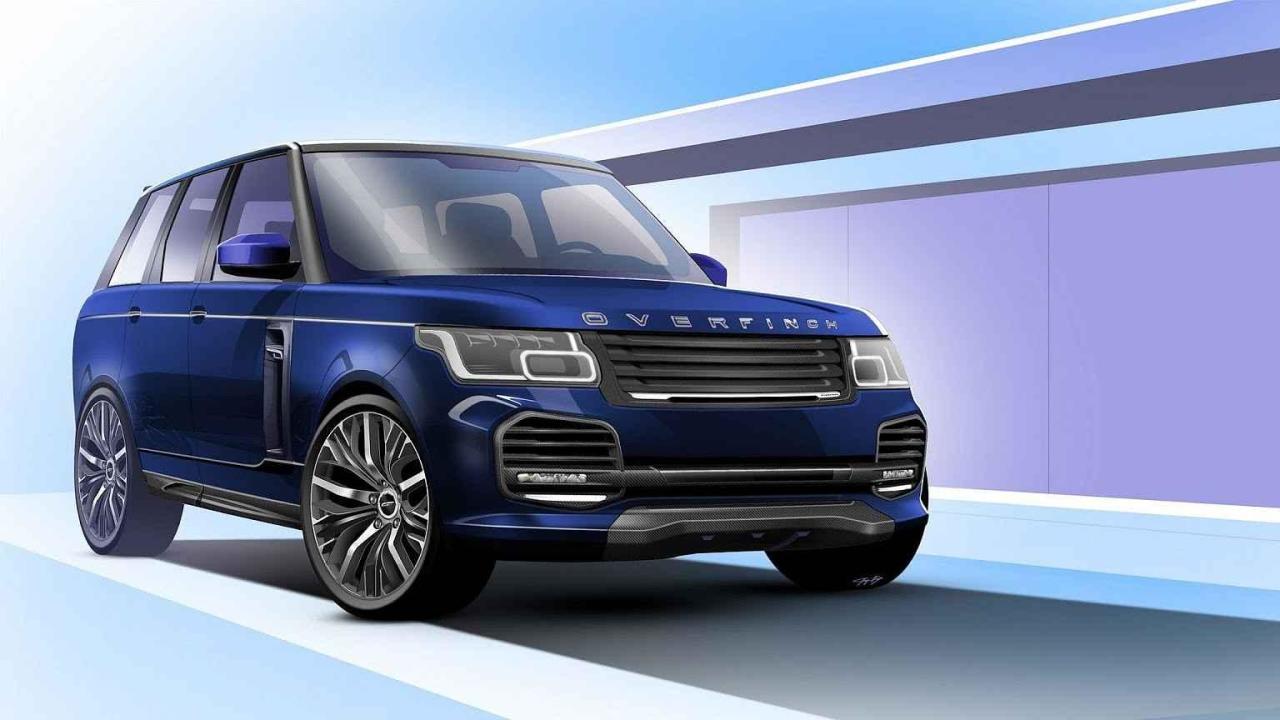 Úpravce Overfinch slibuje nejluxusnější SUV světa. Základem bude Range ...