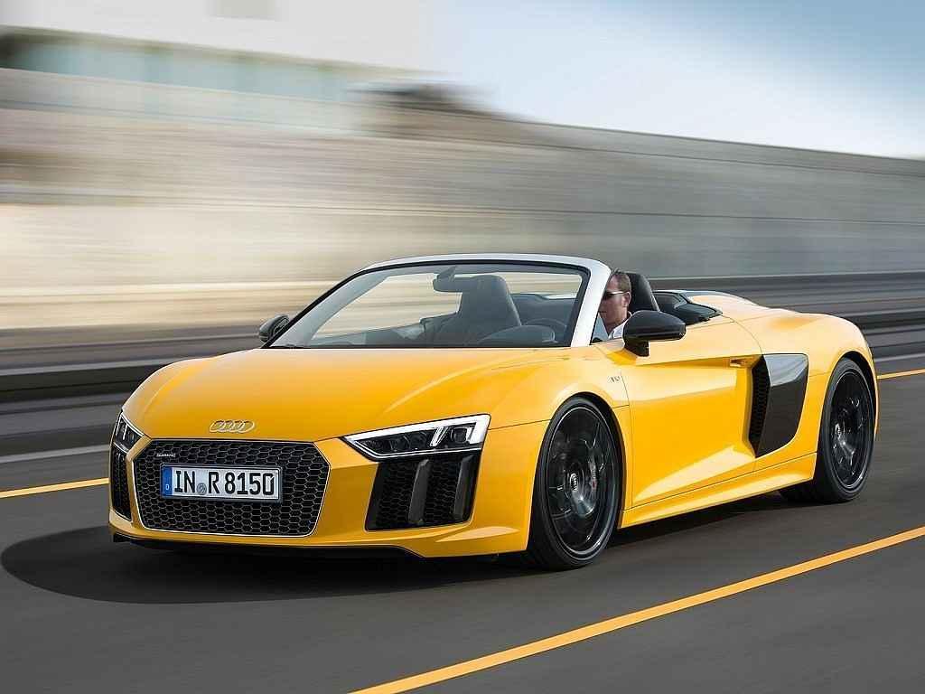 Supersport od Audi shodil střechu. R8 Spyder V10 dá stovku za 3,6 ...