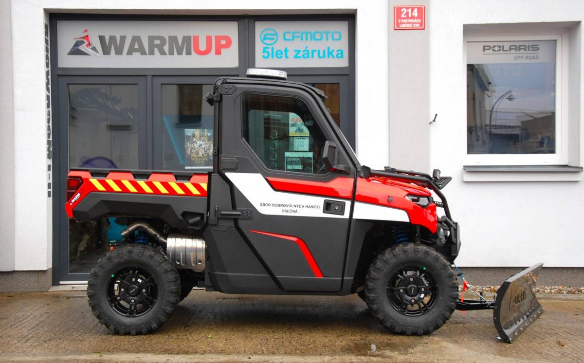 Polaris Ranger 1000 EPS HASIČSKÁ čtyřkolka, ZAKÁ | Největší inzerce ...